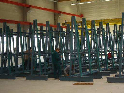 Glass Storages (drawer, frame and storage racks) - GLASS LOGISTICS