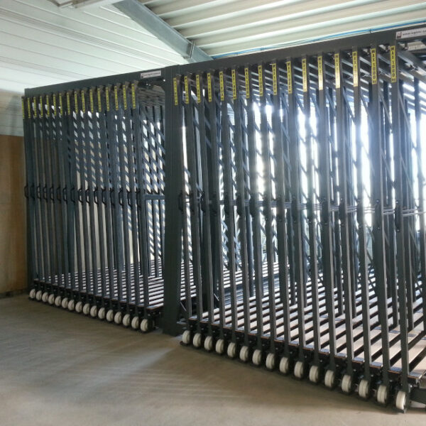 Glass Storages (drawer, frame and storage racks) - GLASS LOGISTICS